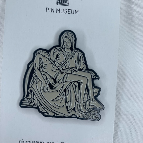 Pin Museum | Jewelry | Pin Museum Pieta Pin Nwot | Poshmark